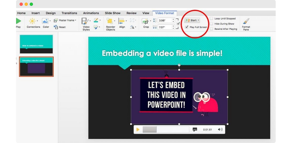 How To Embed A Video In PowerPoint